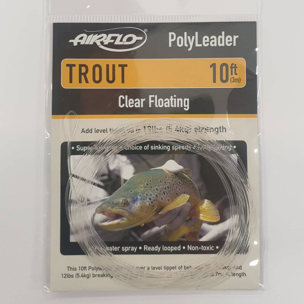 Airflo Clear Floating Poly Leader 10Ft – High Country Outfitters